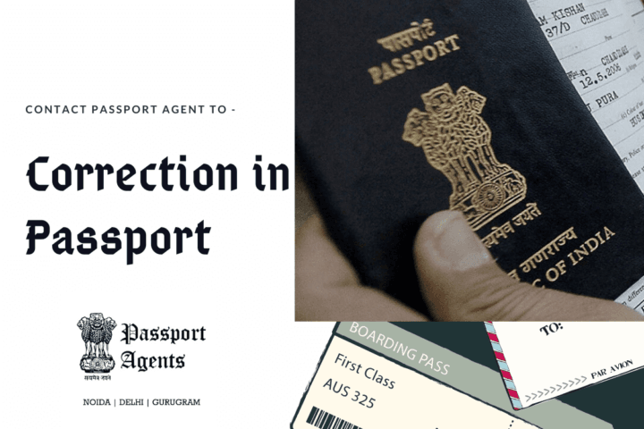 Passport Application Mistakes Corrections, Name or Address Correction ...